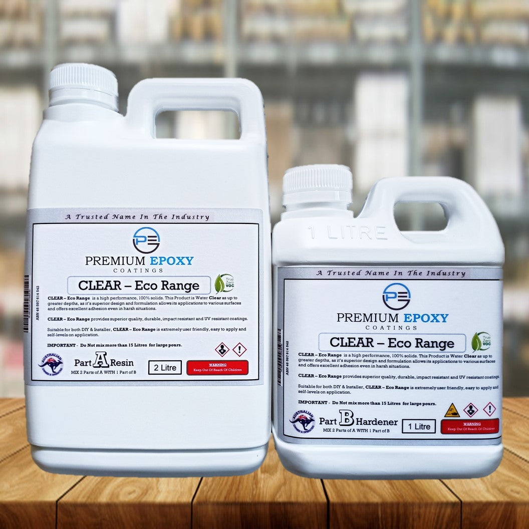 Eco Clear Range Epoxy Resin – Premium Epoxy Coatings