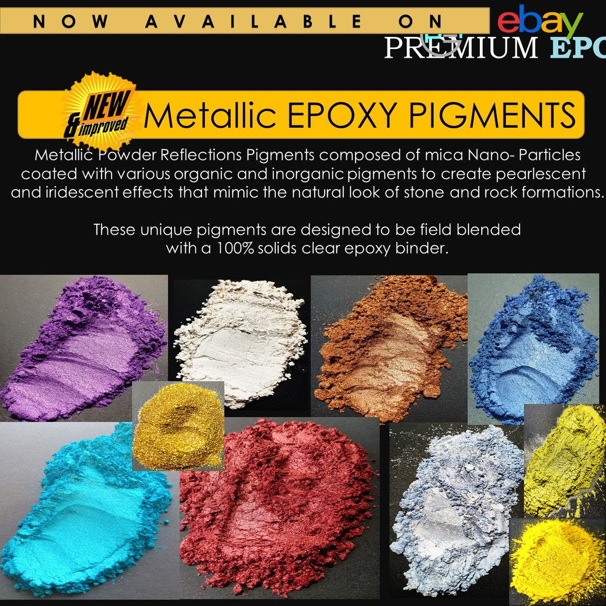 Metallic TUSCAN YELLOW – Premium Epoxy Coatings