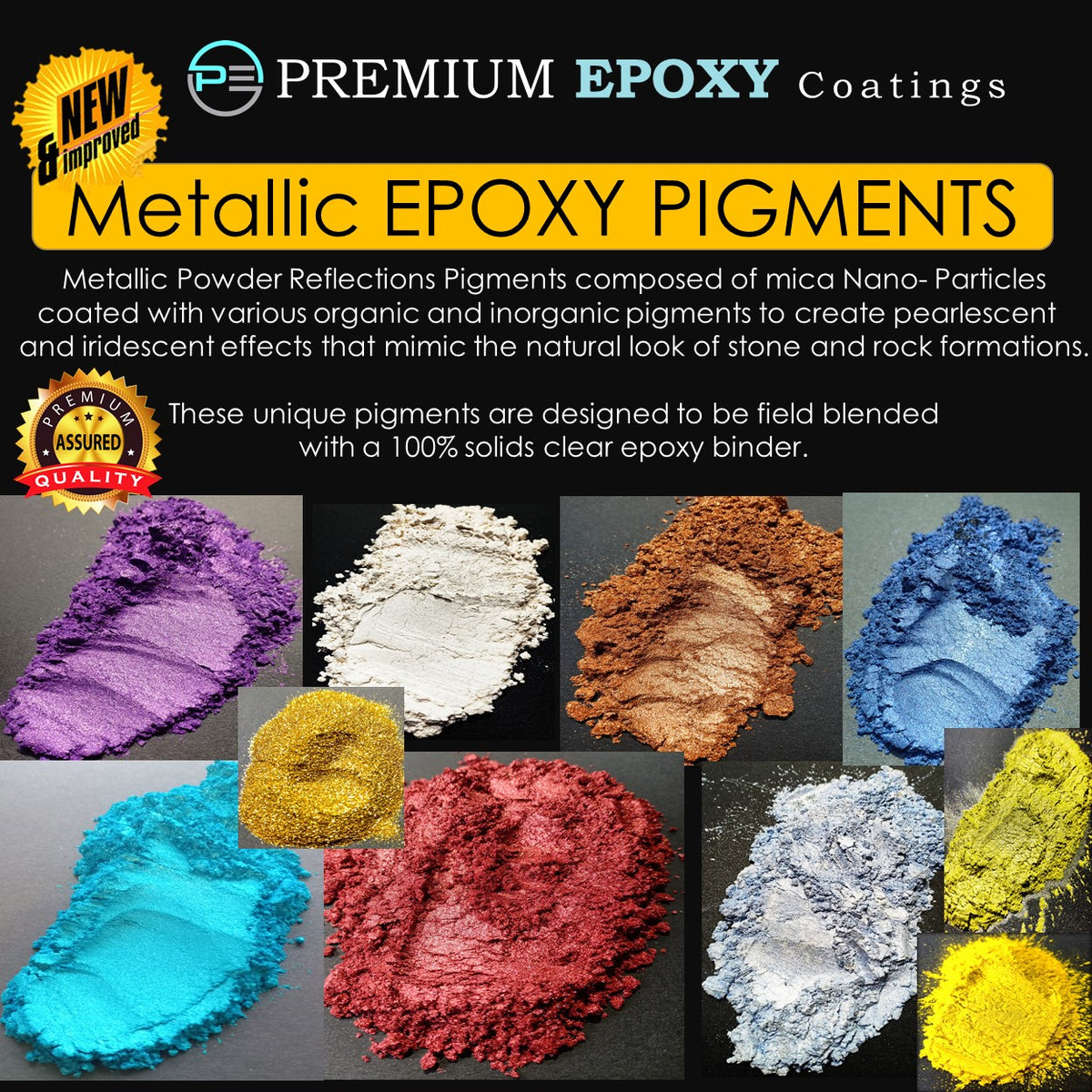 Dual Shade Metallic SILVER PEARL – Premium Epoxy Coatings